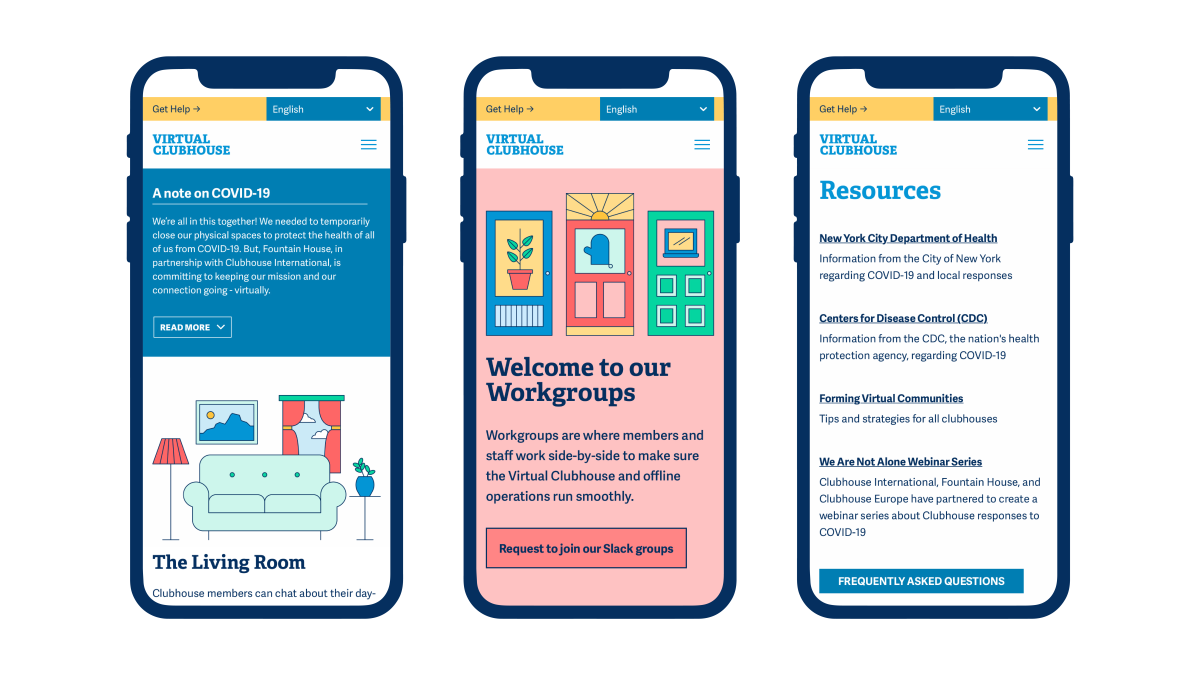 Hyperakt | Fountain House Virtual Clubhouse